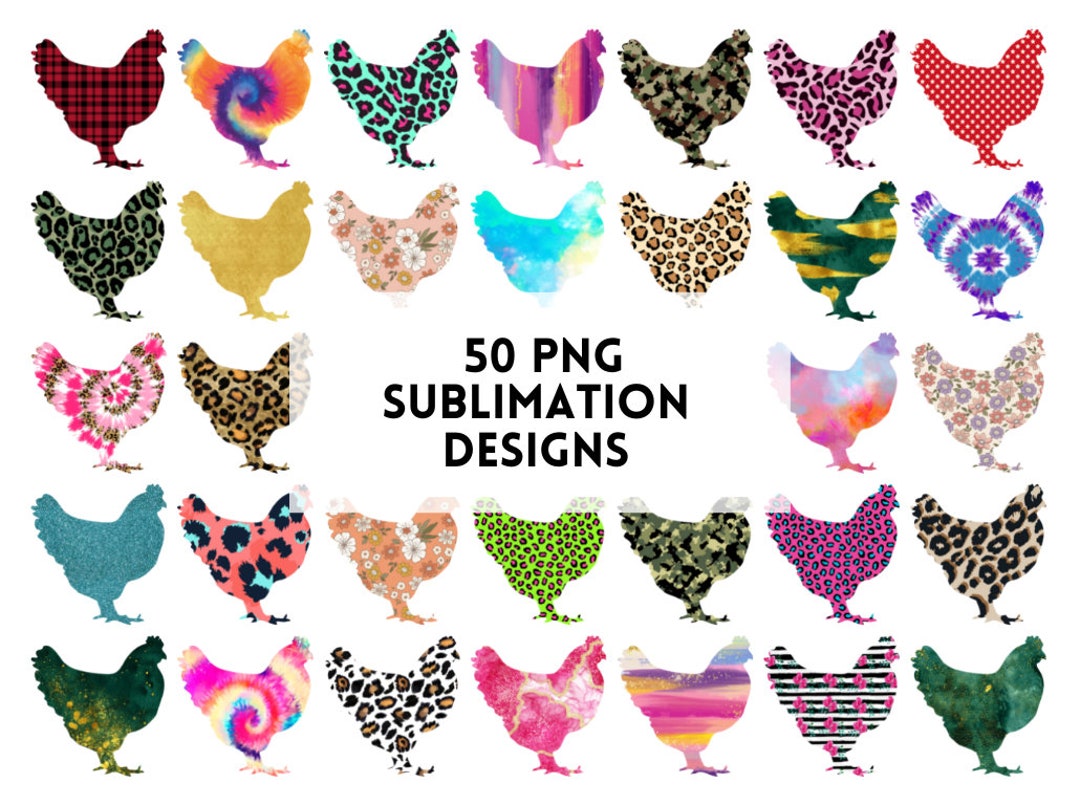 Chicken Png Chickens Sublimation Bundle Png Sublimation - Etsy
