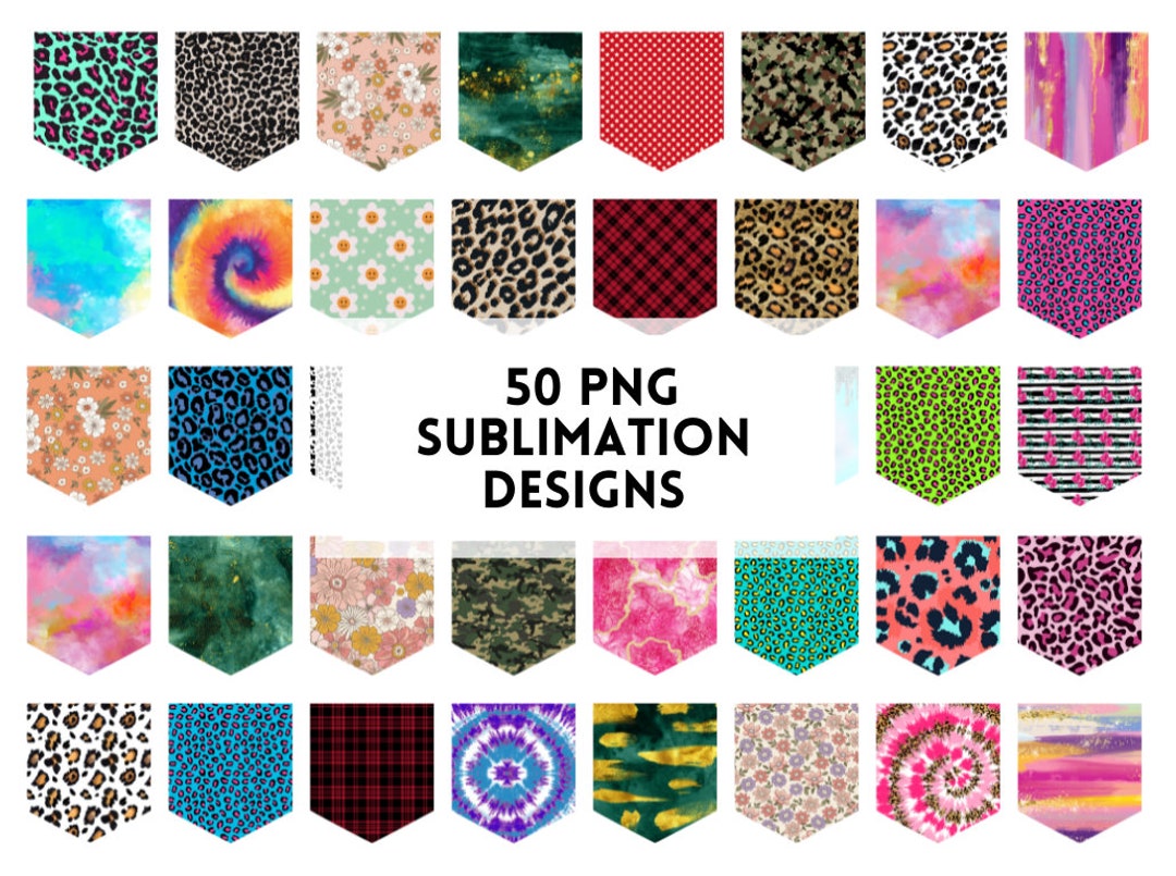 Pocket Png, Pocket Sublimation Bundle Png, Sublimation Designs ...