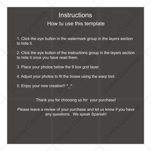 Inside the Box Photography - 9 Boxes Grid Template - in the Box ...