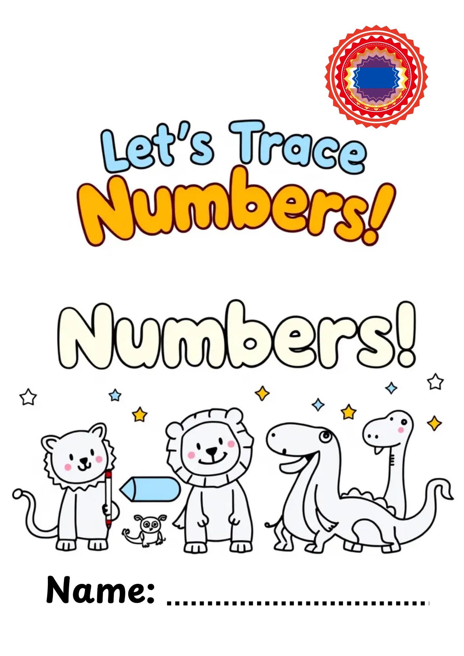 1-10 Number Tracing, Preschool Worksheet Printable, Handwriting ...