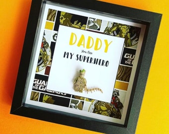 Father's Day Superhero Best Dad Superhero Present - Etsy
