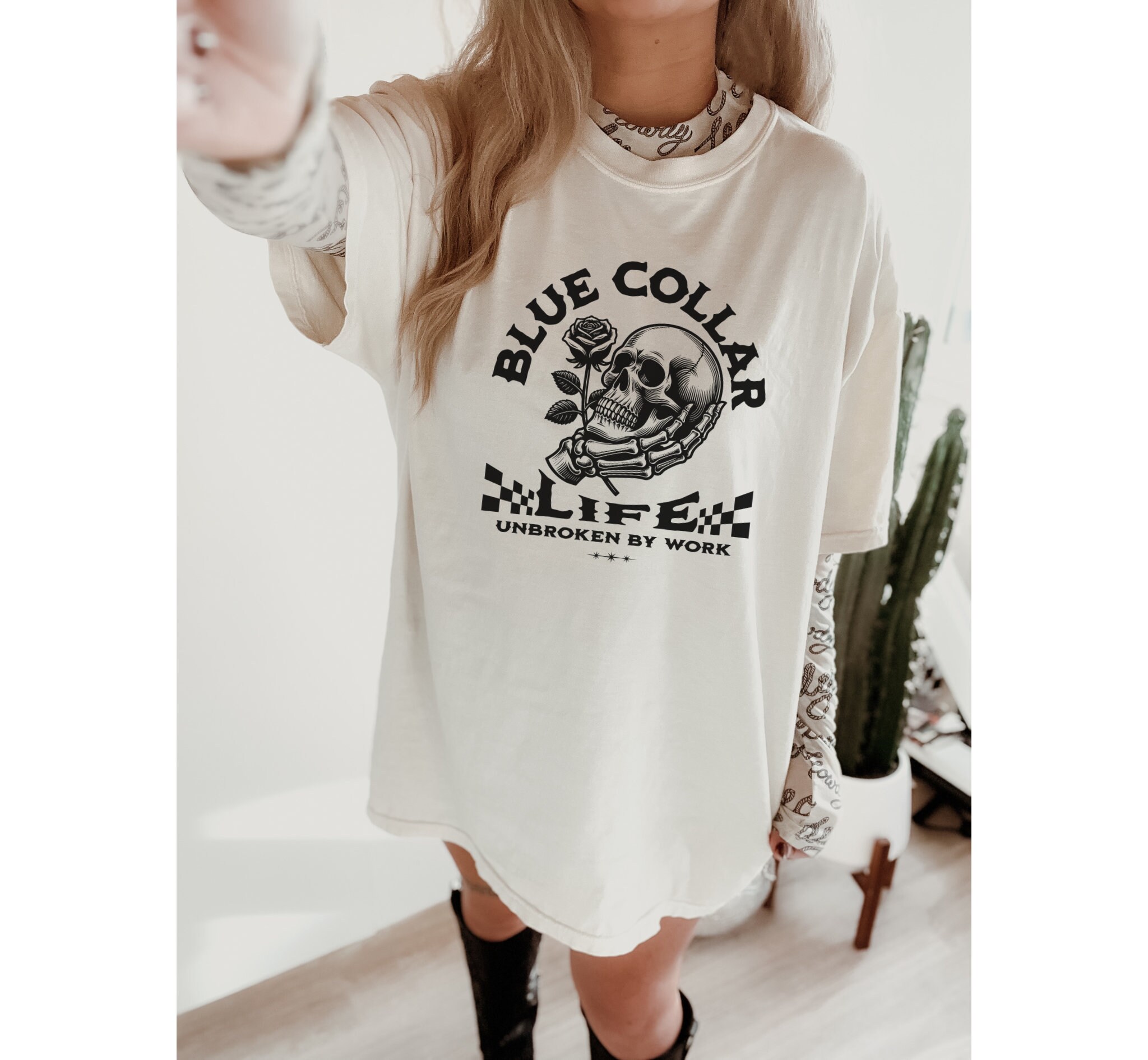 Blue Collar Life Tee Shirt, Working Class, Linemen, Lineman Tee Shirt ...