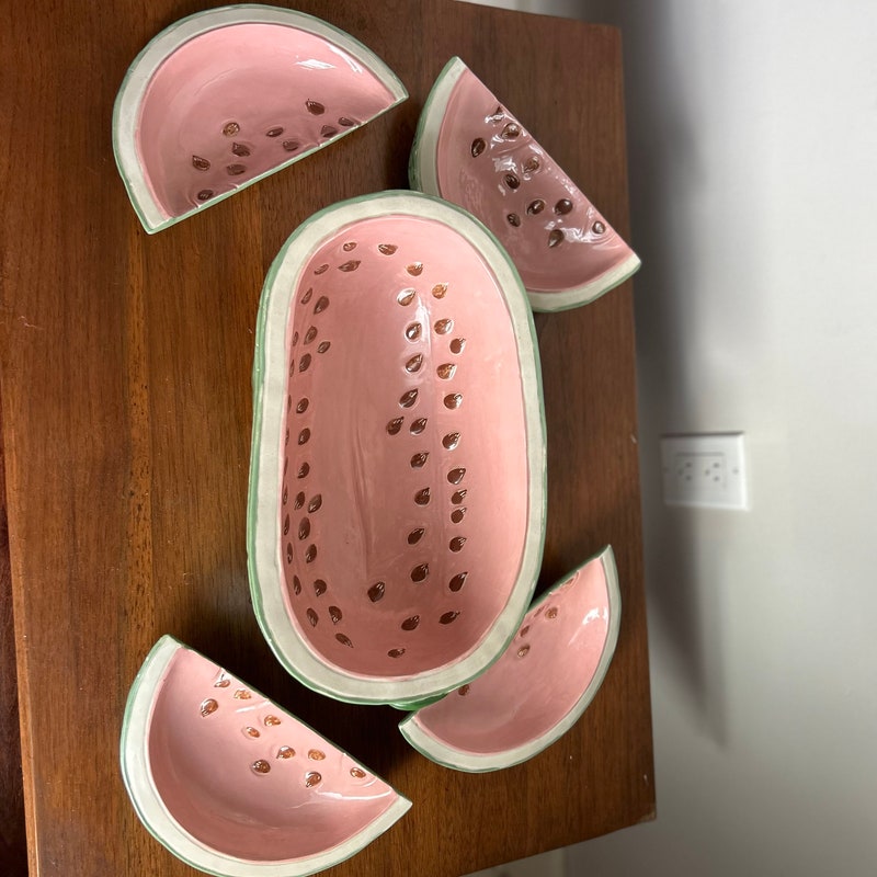 Watermelon Bowls - Etsy
