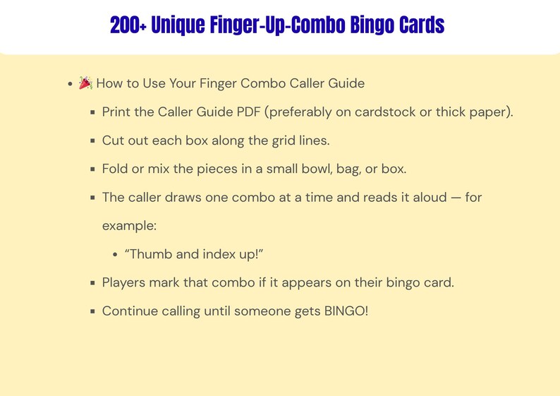 200 cartones de bingo difíciles: imprimibles / divertido juego de ...