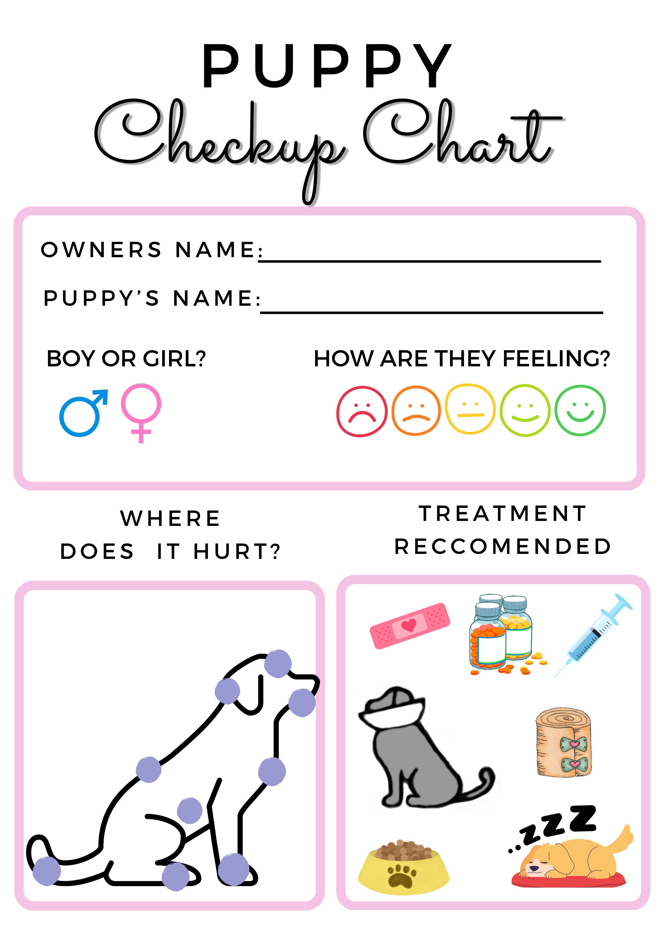 Adopt a Puppy Birthday Party Pack Bundle. PUPPY TREASURE HUNT, Themed ...