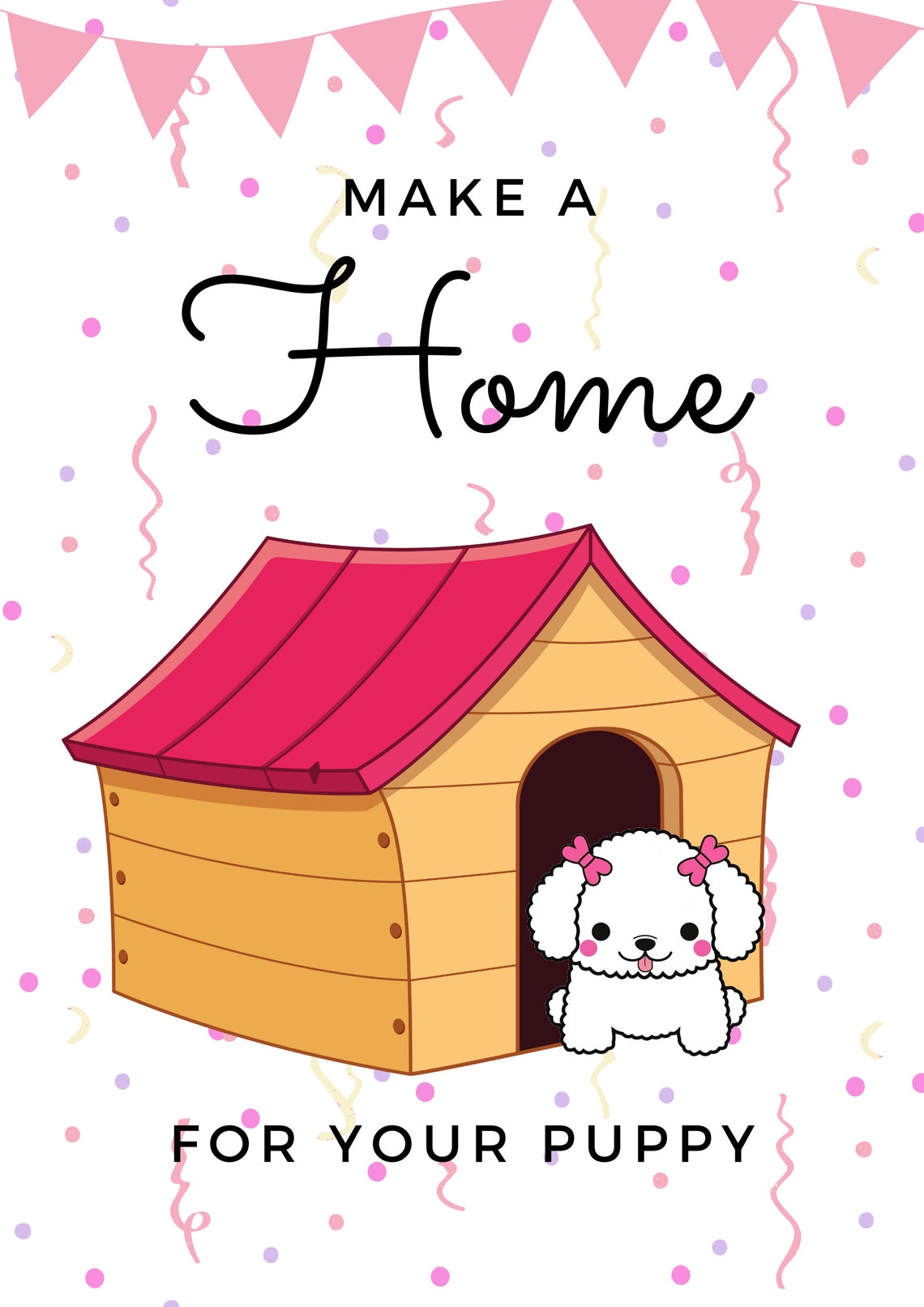 Adopt a Puppy Birthday Party Pack Bundle. PUPPY TREASURE HUNT, Themed ...