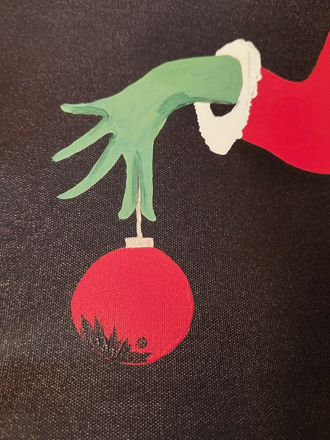 Grinch Painting Print - Etsy