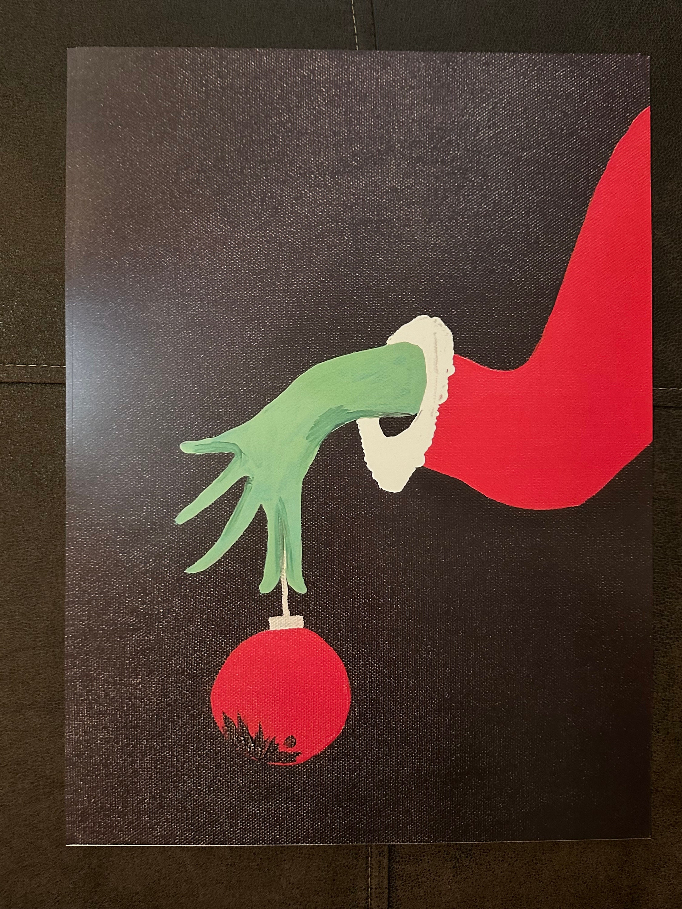 Grinch Painting Print - Etsy