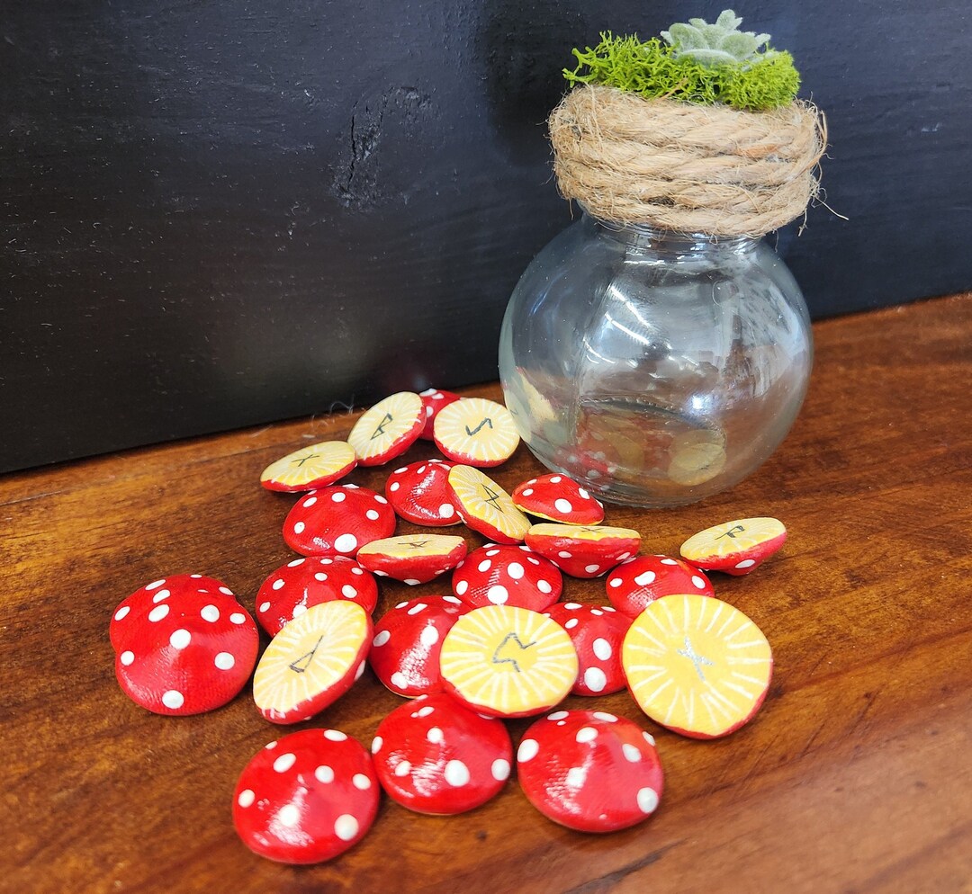 Mushrunes Mushroom Rune Set - Etsy