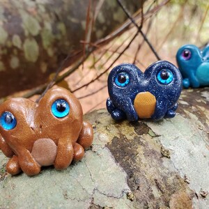 Handmade Clay Frogs and Toads - Etsy