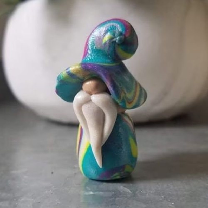 Polymer Clay Gnome - Etsy