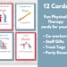 Funny Physical Therapy Cards and Poster Appreciation Bundle, Physical ...