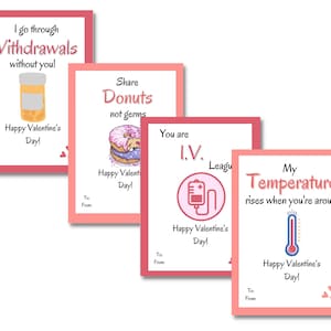 Funny Medical Valentine's Day Cards, 28 Pack for Doctors, Nurses ...