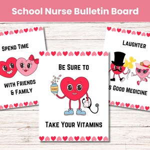 School Nurse Valentine's Day Bulletin Board, Teacher Bulletin Board ...