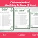 Christmas Medical Most Likely to Game, Team Building, Icebreaker Games ...