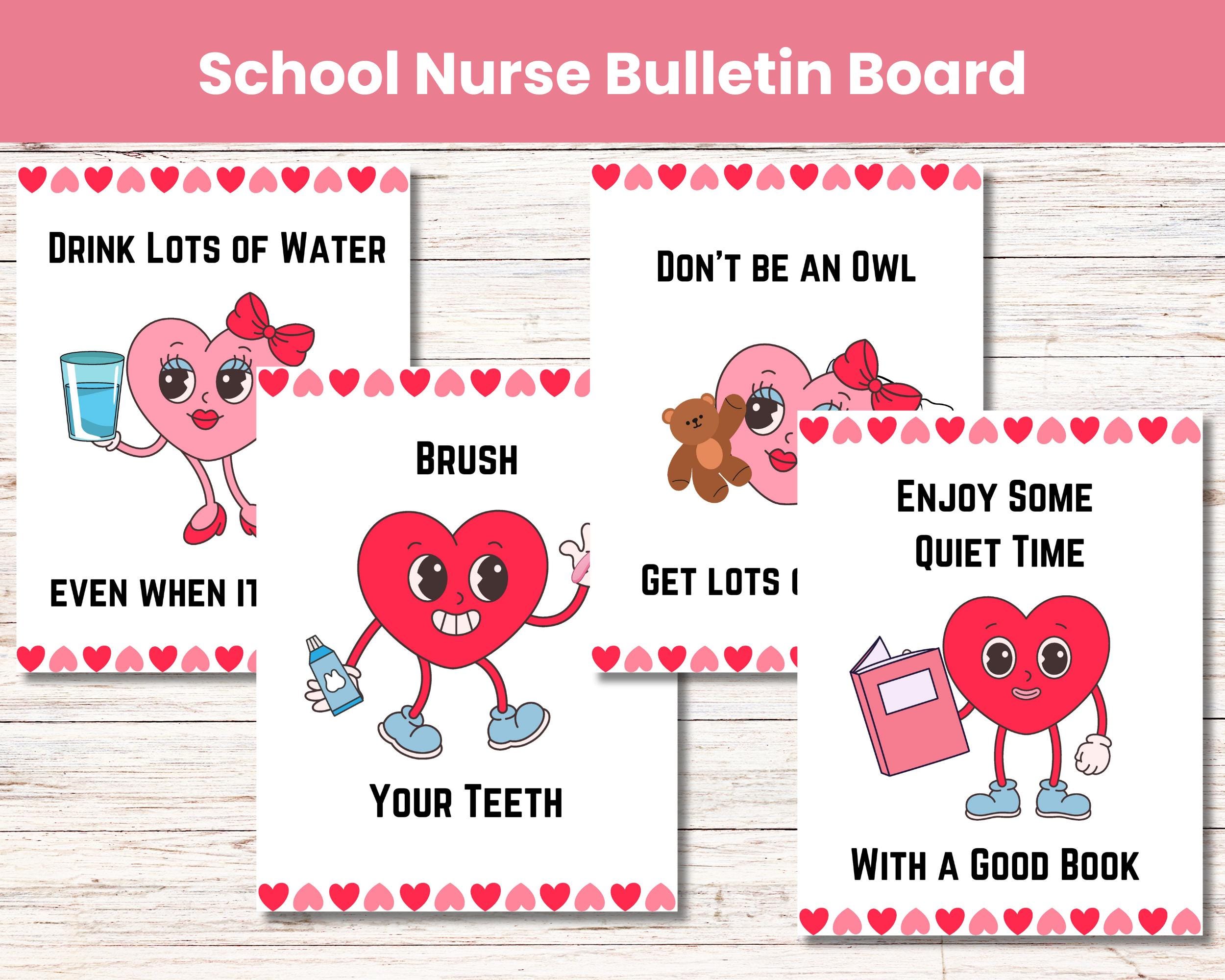 School Nurse Valentine's Day Bulletin Board, Teacher Bulletin Board ...