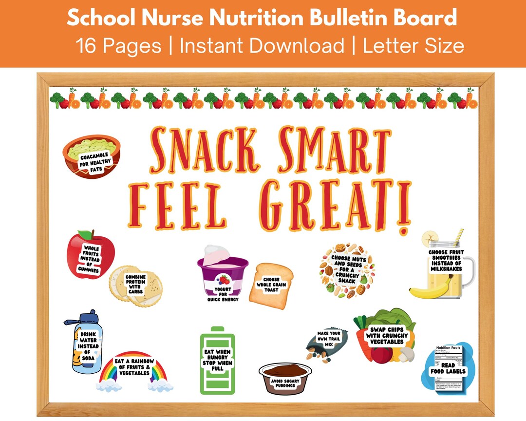 School Nurse Bulletin Board, Teacher Bulletin Board Kit, School Nurse ...