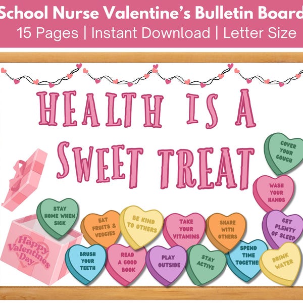 Medical Valentine Bulletin Board - Etsy
