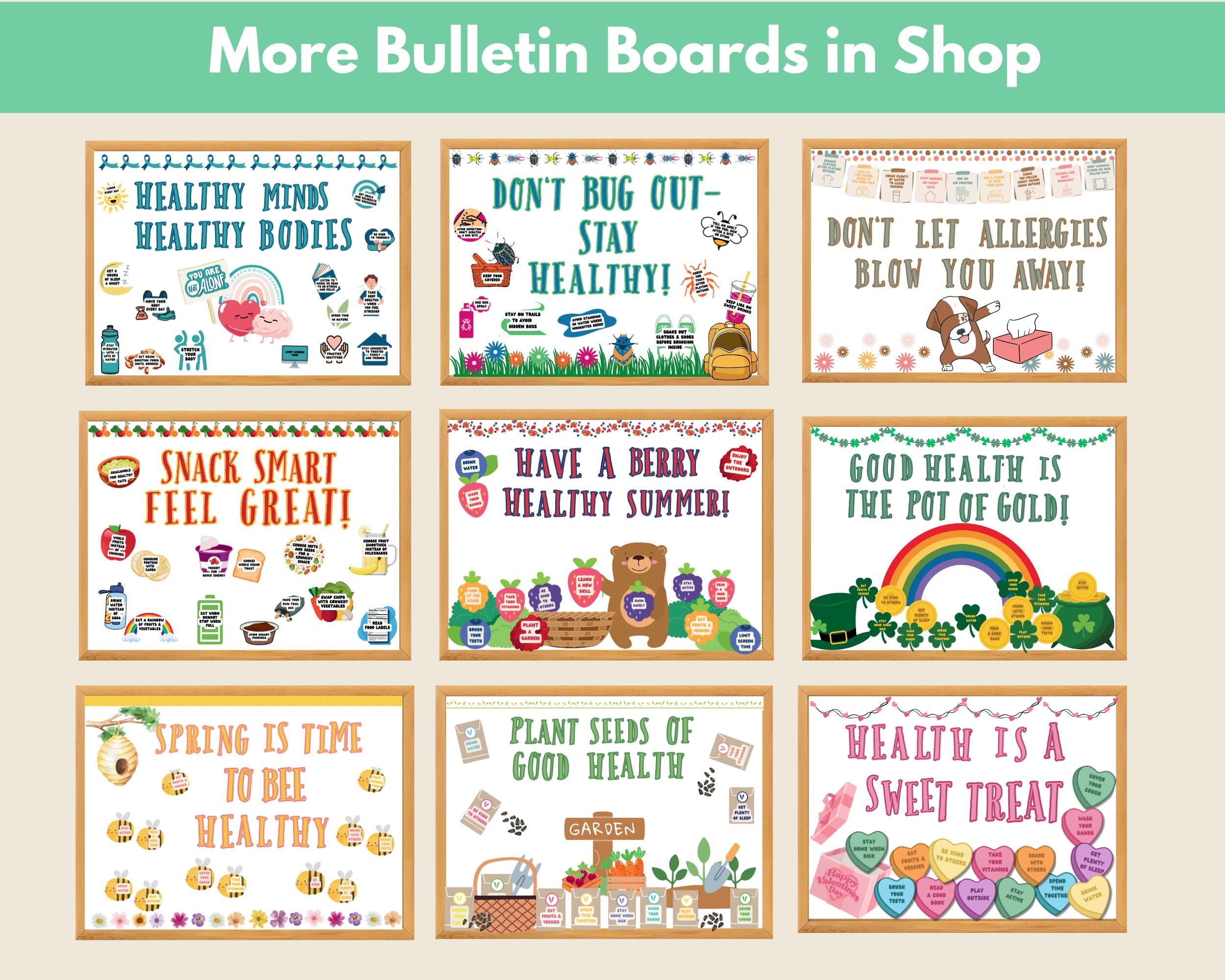 School Nurse Christmas Bulletin Board, Teacher Christmas Bulletin Board ...