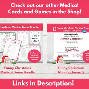 Funny Medical Christmas Cards and Funny Medical Christmas Posters ...