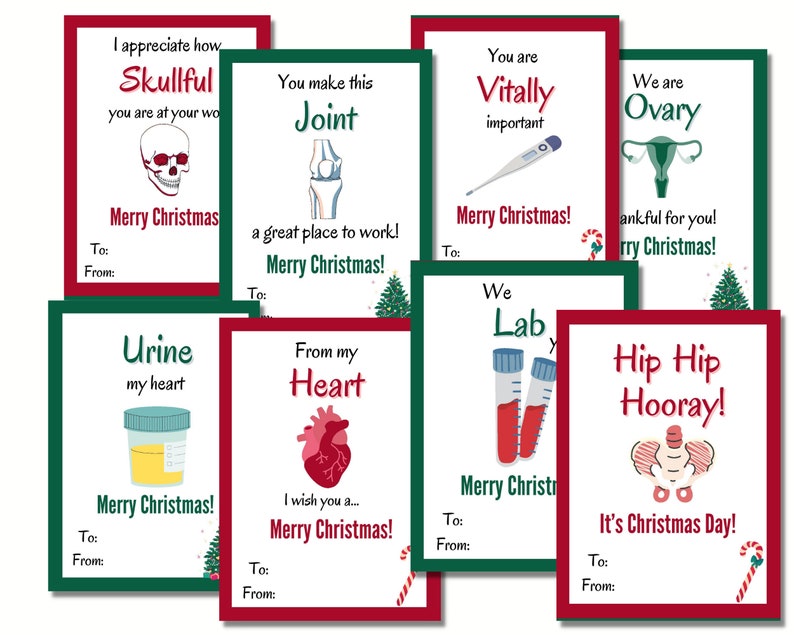 Funny Medical Christmas Cards for Doctors, Nurses, CNA, MA, PA ...