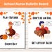 School Nurse Fall Bulletin Board Office Decor for Thanksgiving, School ...
