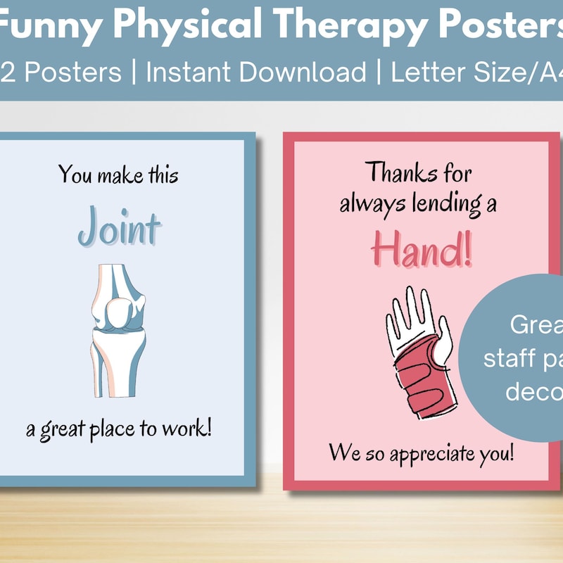 Physical Therapy Month Poster - Etsy