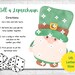 Roll a Leprechaun Dice Game for Kids, St Patricks Printable Candy Dice ...