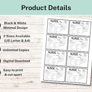 School Nurse Printable Office Pass, Elementary School Nurse Office ...