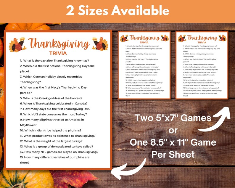 Thanksgiving Game Bundle | Scavenger Hunt | This or That | Finish the ...