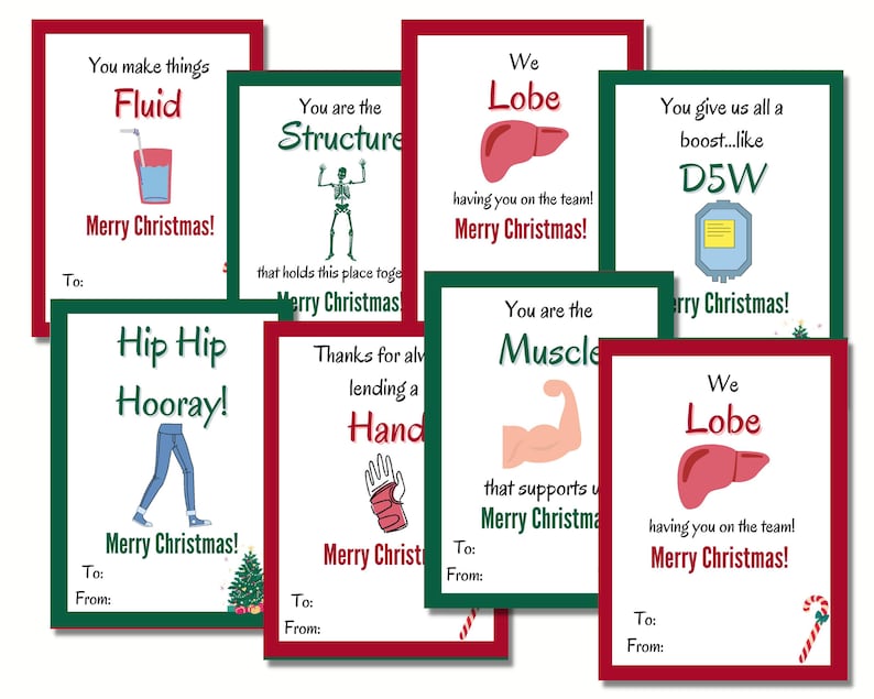 Funny Medical Christmas Cards for Doctors, Nurses, CNA, MA, PA ...