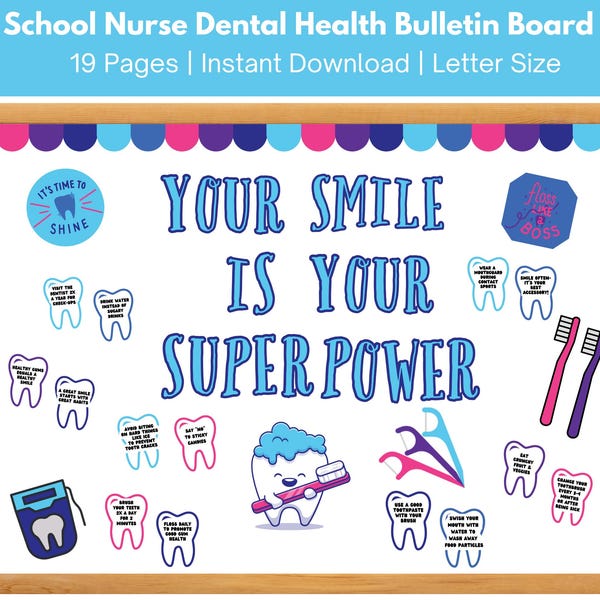 Tooth Bulletin Board - Etsy