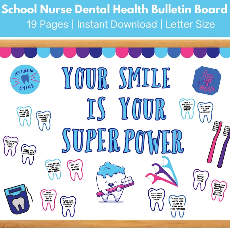 Tooth Bulletin Board - Etsy