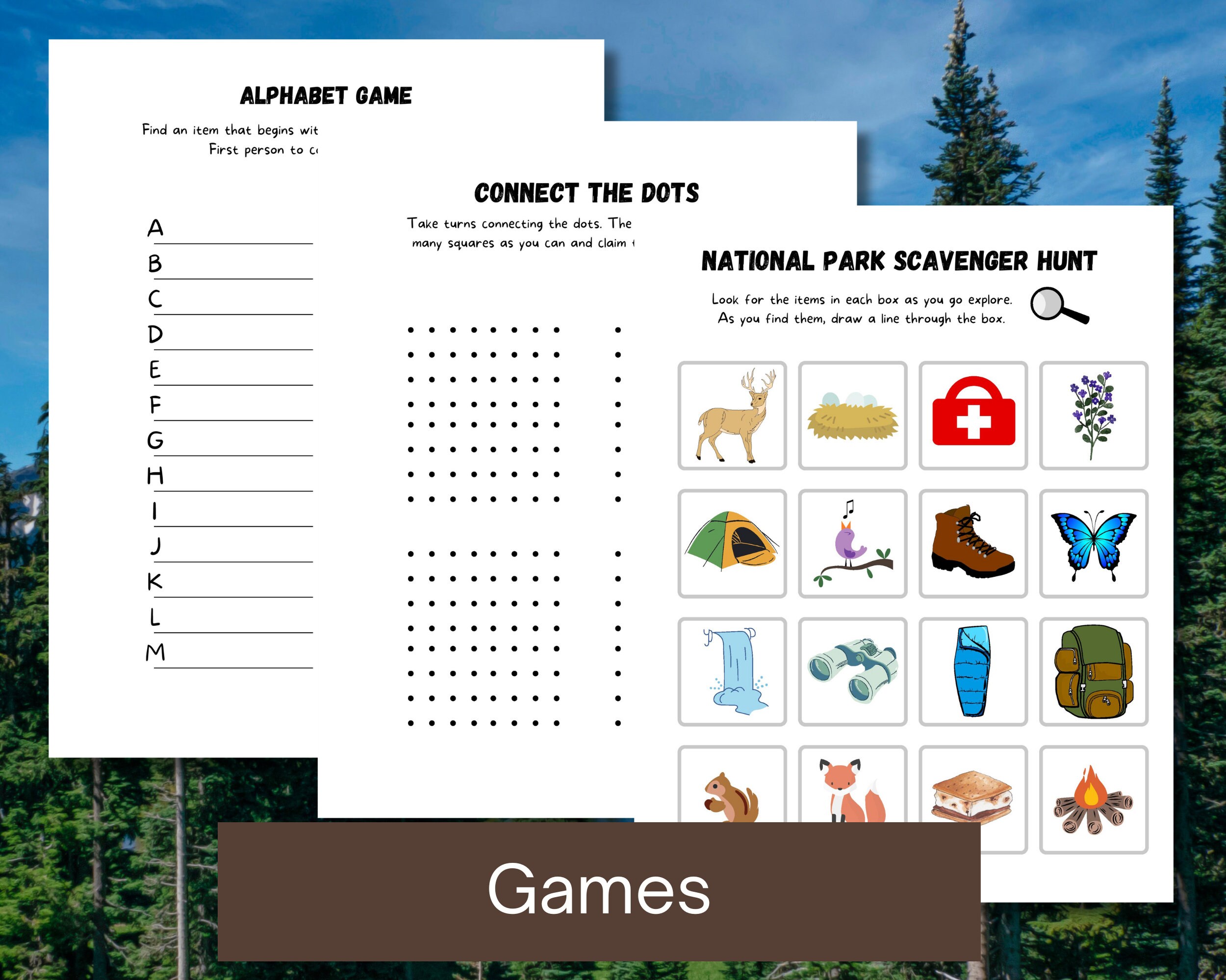 Mount Rainier National Park, Kids Hiking & Camping Adventure Journal ...