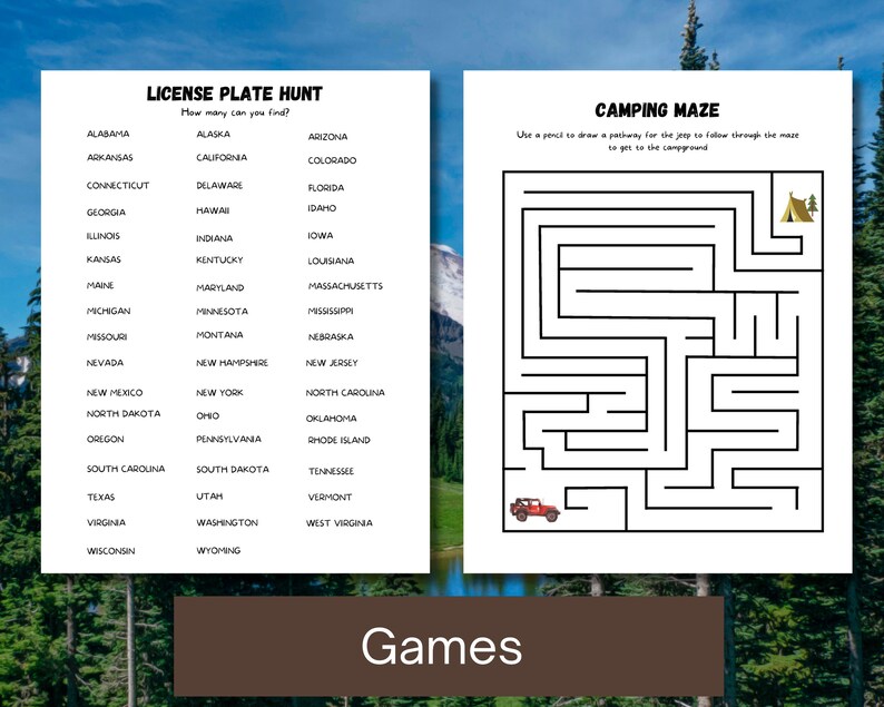 Mount Rainier National Park, Kids Hiking & Camping Adventure Journal ...