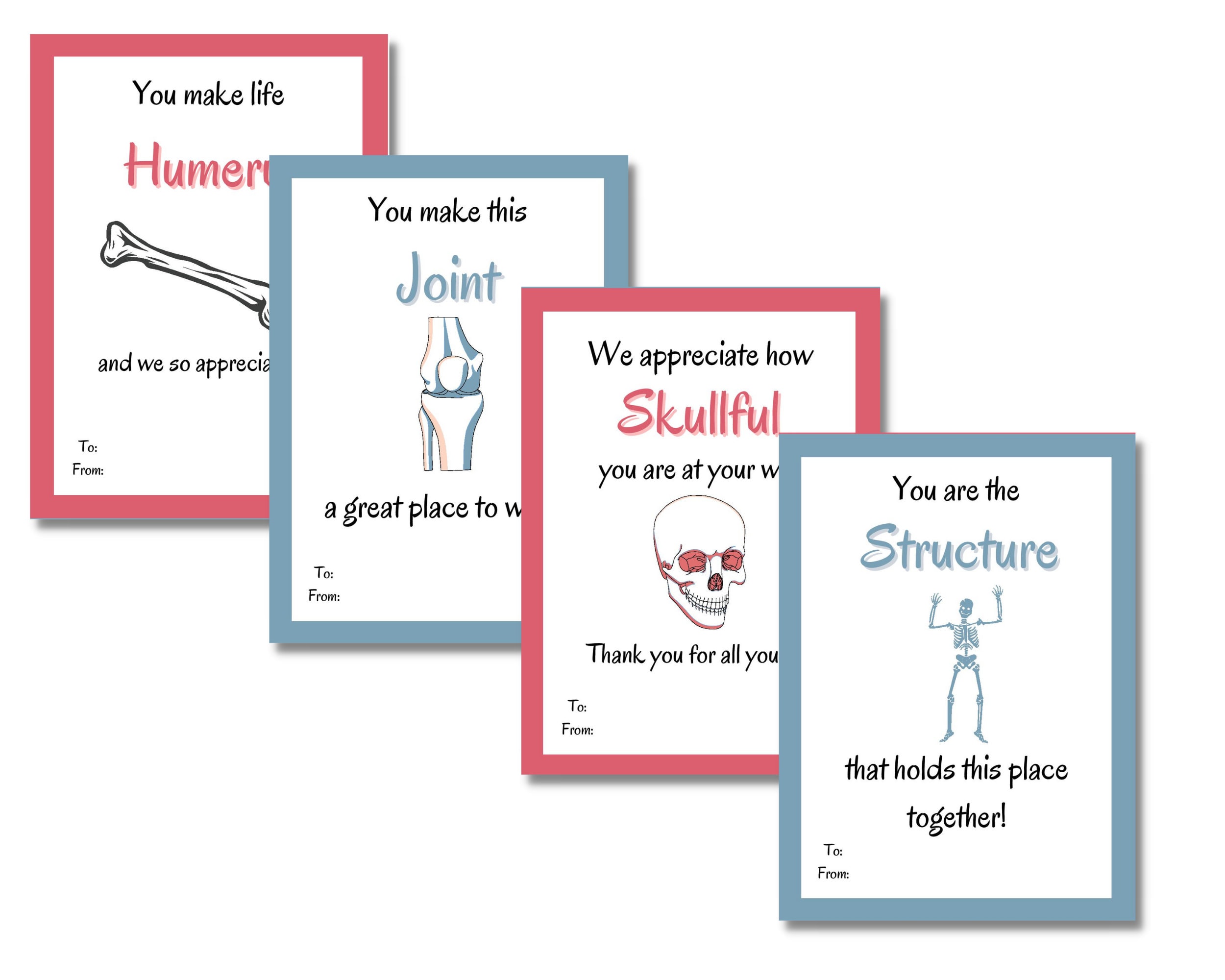 Funny Orthopedic Medical Cards for Doctors, Nurses, CNA, NP, PA ...