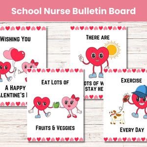 School Nurse Valentine's Day Bulletin Board, Teacher Bulletin Board ...