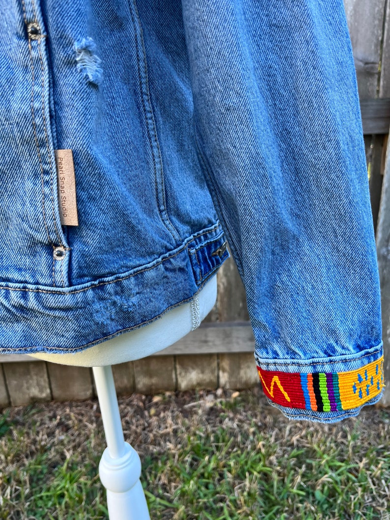 Custom Sports Team Denim Jacket MLB NFL NBA Collegiate - Etsy