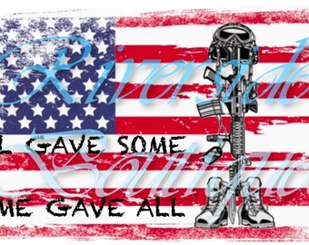 Fallen Soldier Flag - Etsy