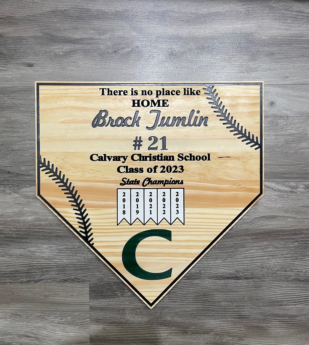 Personalized Home Plate for Softball or Baseball Teams, Tournaments, or ...