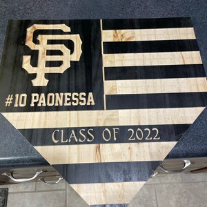 Personalized Home Plate for Softball or Baseball Teams, Tournaments, or ...