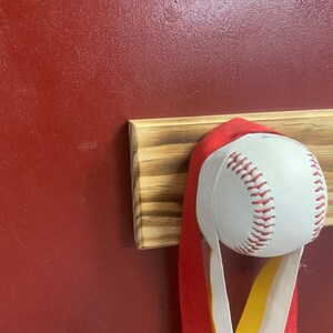 Personalized Baseball and Ring Display - Holds 44 Rings/medals and 11 ...