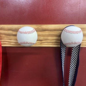 Personalized Baseball and Ring Display - Holds 44 Rings/medals and 11 ...