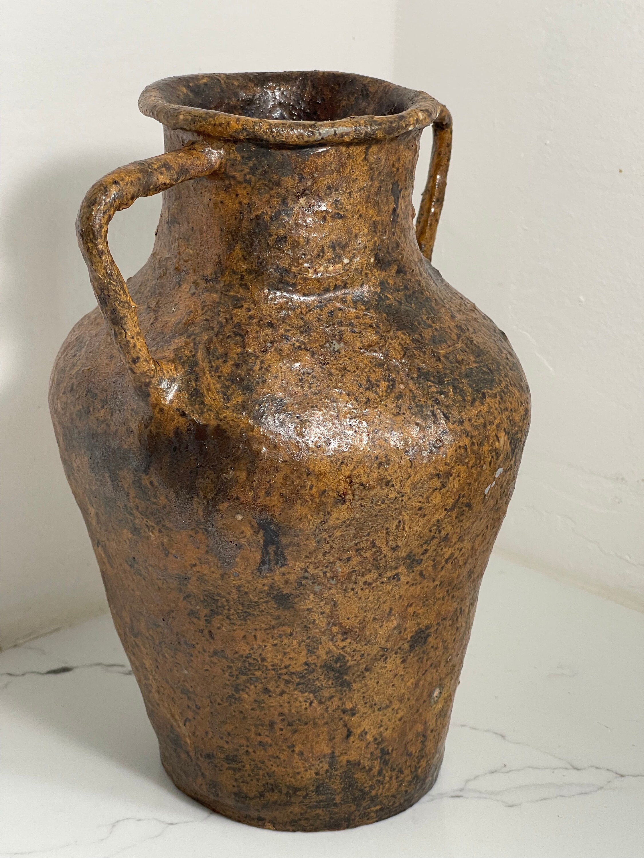 Antique Flower Pot, Rustic , Primitive Jug, Pottery - Etsy