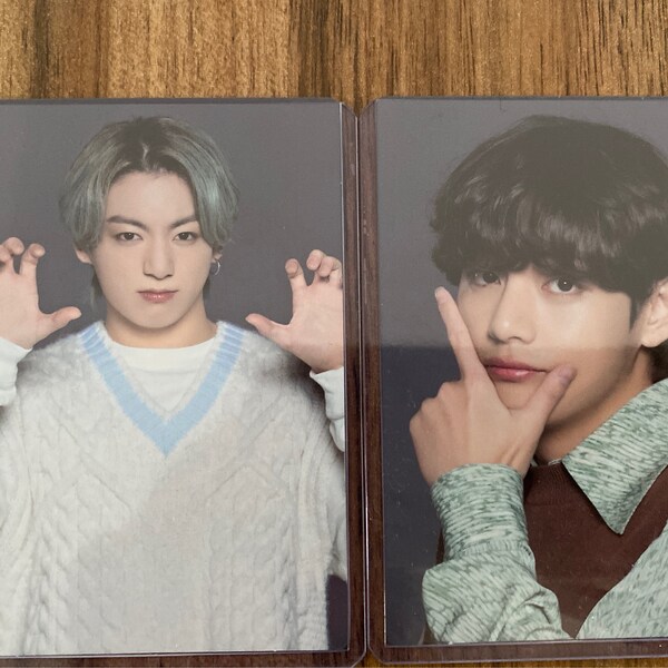 Bts Official Photocards - Etsy