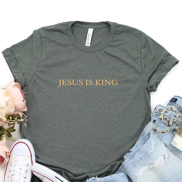 Womens Jesus is King Shirt - Etsy