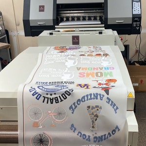 Custom DTF Transfers: Full Color Iron on Decals - Etsy