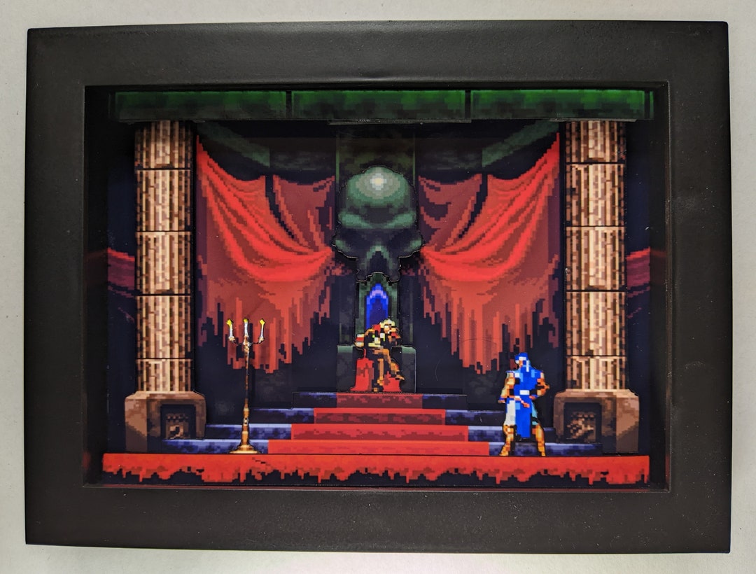 Castlevania: Symphony of the Night Shadow Box - Etsy