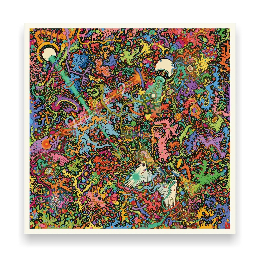 PROMETHEUS - Maximal Sci-fi Illustration Unique Wall Art Surreal ...