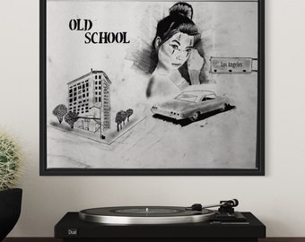 Chicano Art Poster Digital - Etsy